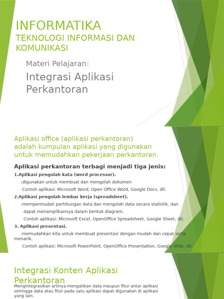 Integrasi Antar Aplikasi | PDF