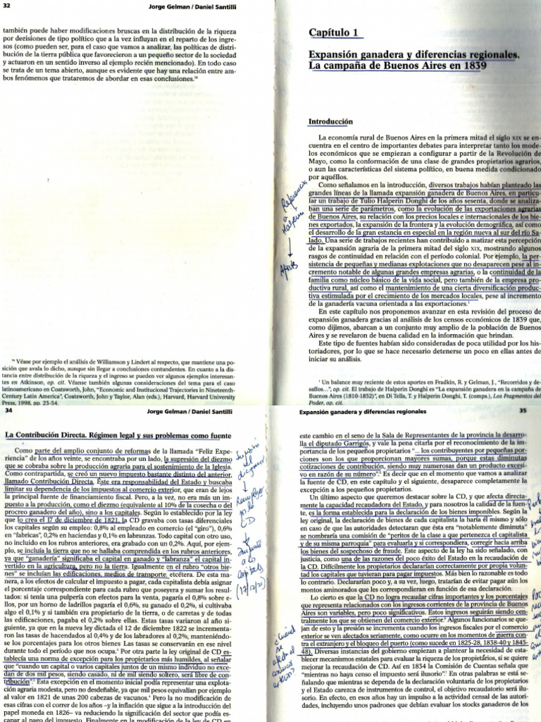 Jorge Gelman - Daniel Santilli-Historia Del Capitalismo Agrario ...