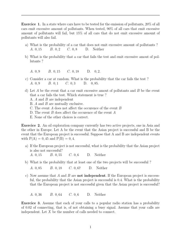 Typical Discrete Probability Distributions | PDF