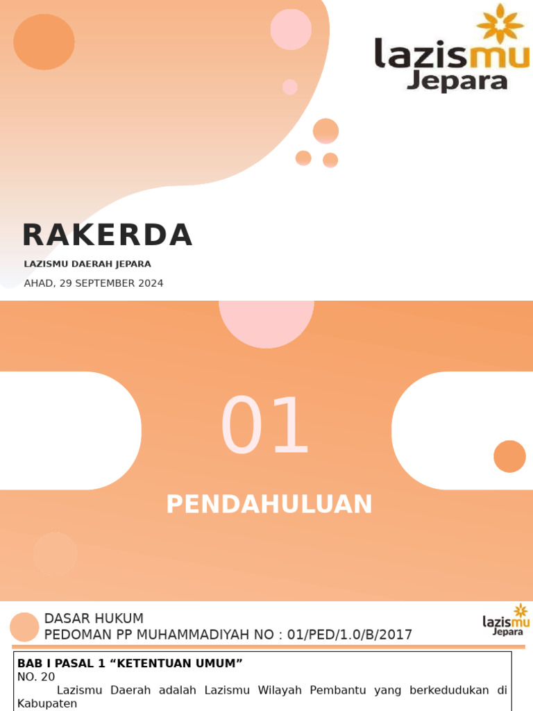 Materi Rakorda Lazismu JPR Sept 24 | PDF
