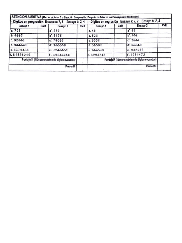 atencion auditiva eni | PDF