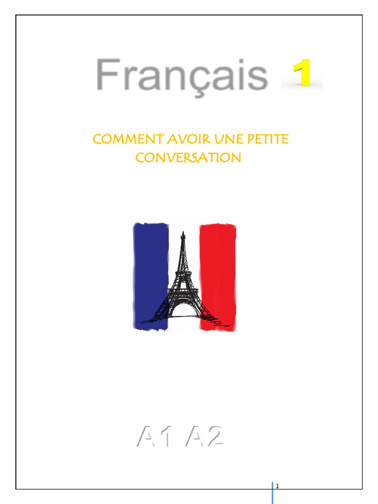 LIBRO FRANCÉS A1-A2 | PDF