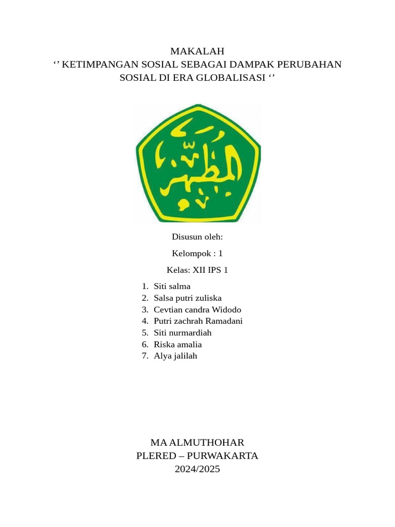 MAKALAH | PDF