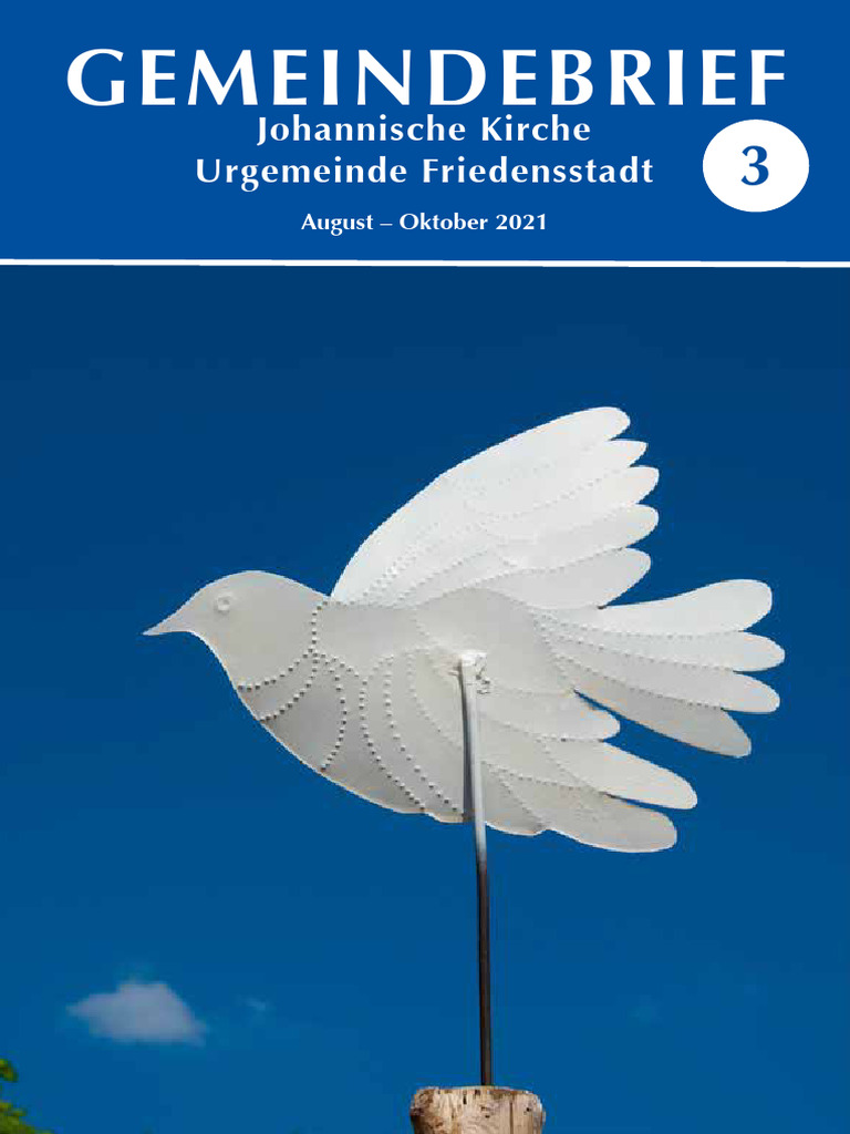 Urgemeindebrief 03 2021 Online | PDF
