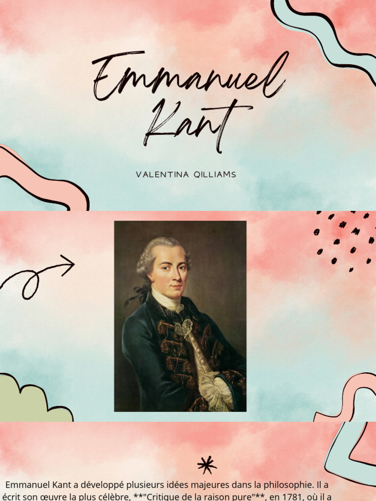 Emmanuel Kant PDF | PDF