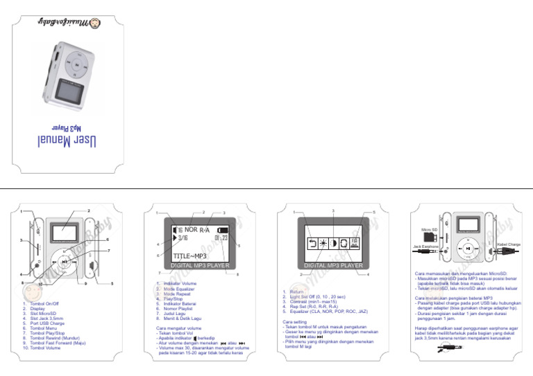 Desain User Manual mp3 | PDF