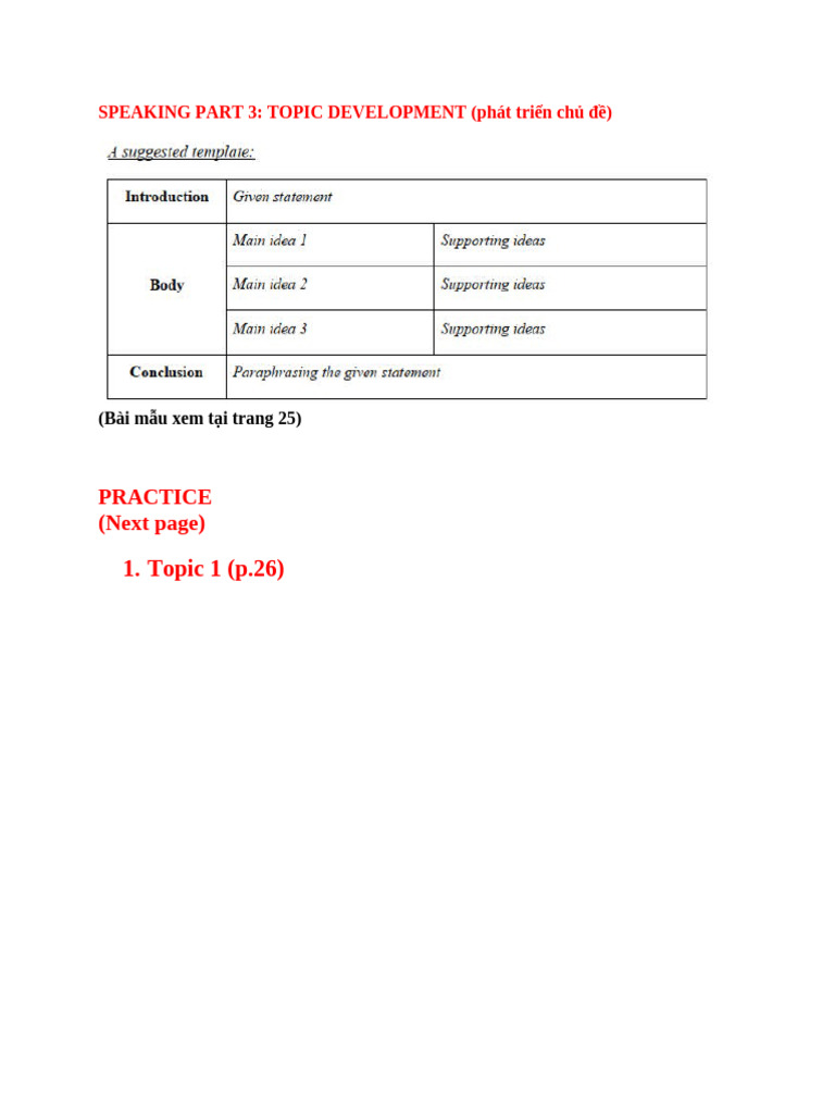 Speaking Part 3 | PDF