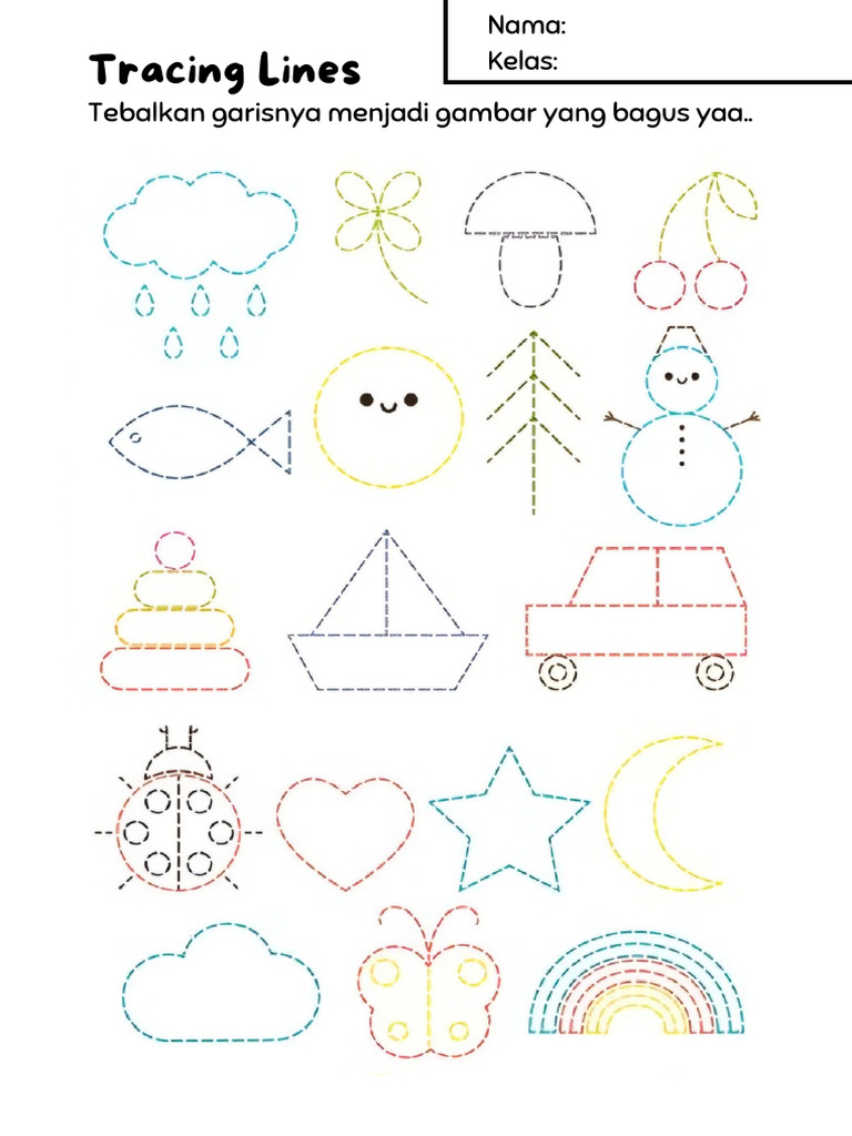 Black Basic Tracing Writing Worksheet - 20240723 - 080918 - 0000 | PDF