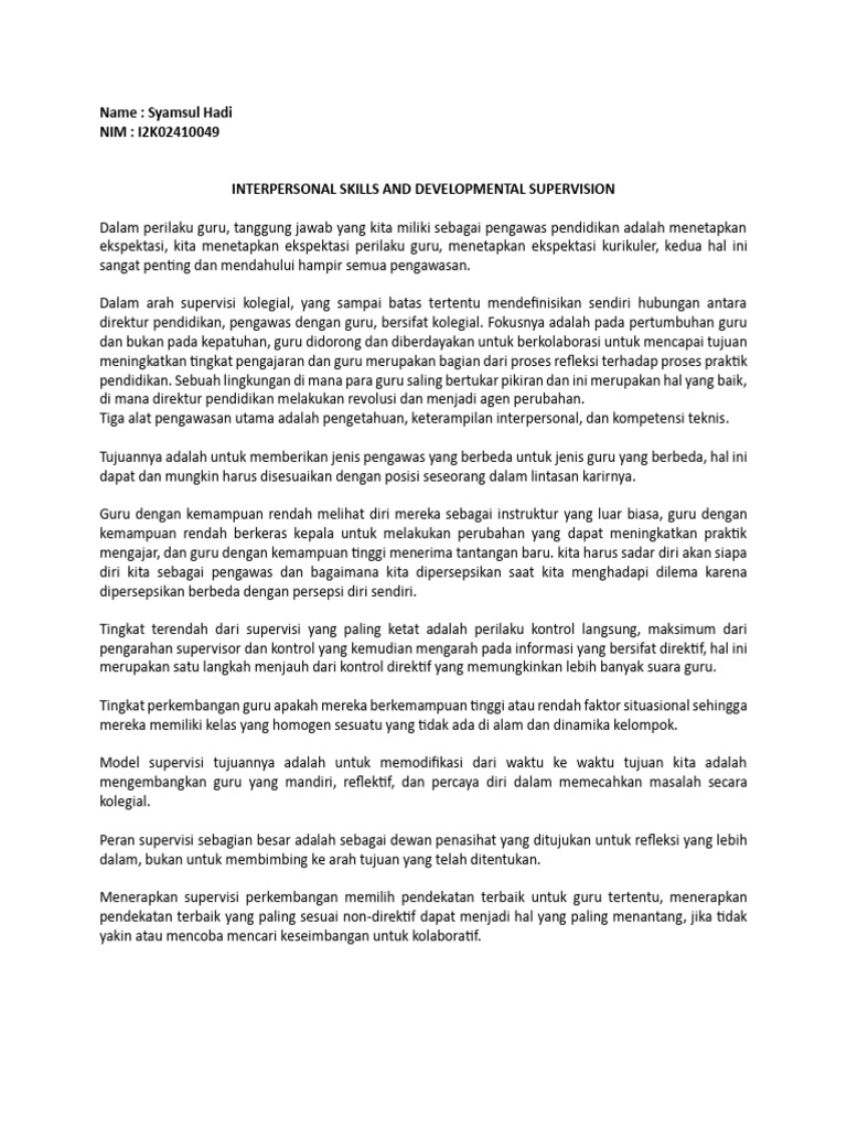 Task 4 Summary_Syamsul Hadi | PDF