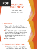 8 Ball Pool Rules | PDF
