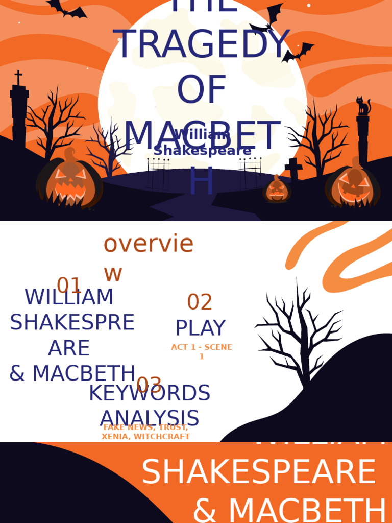 British Literature - Macbeth Act1, Scene1 | PDF