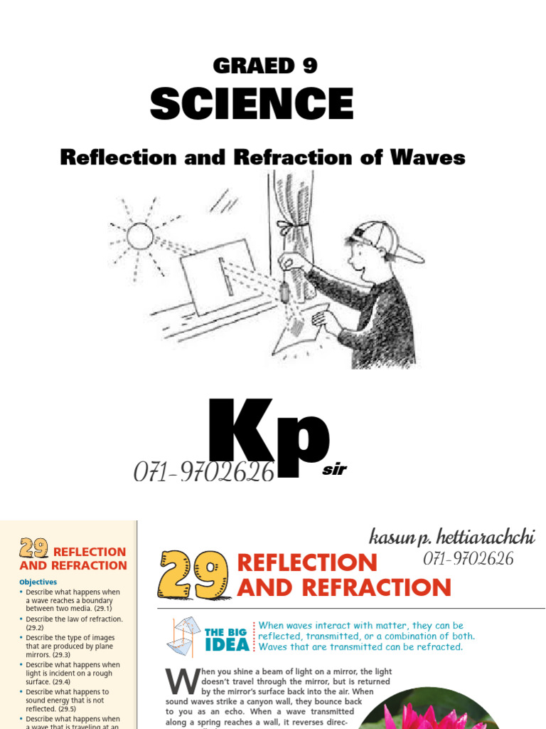 Reflection and Refraction of Waves | PDF