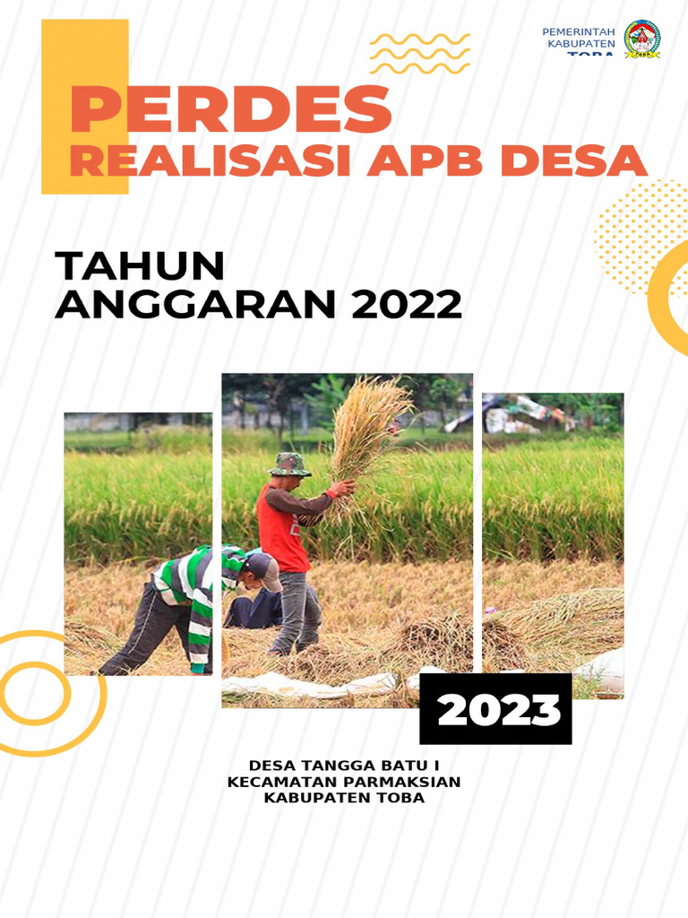 Draft Perdes Pertanggungjawaban APB Desa | PDF