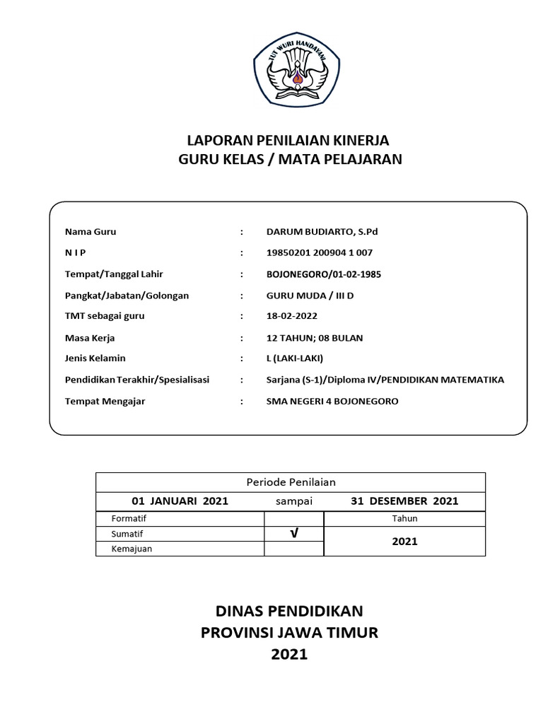 Darum - PKG 2021 | PDF