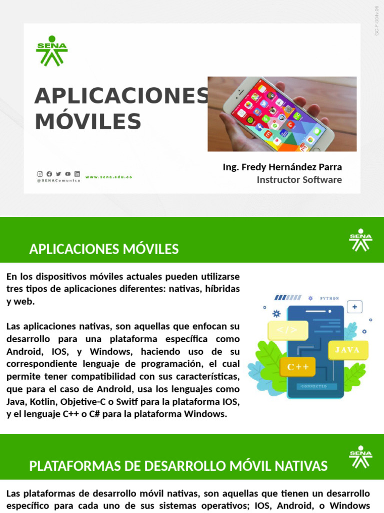 Aplicaciones Móviles | PDF