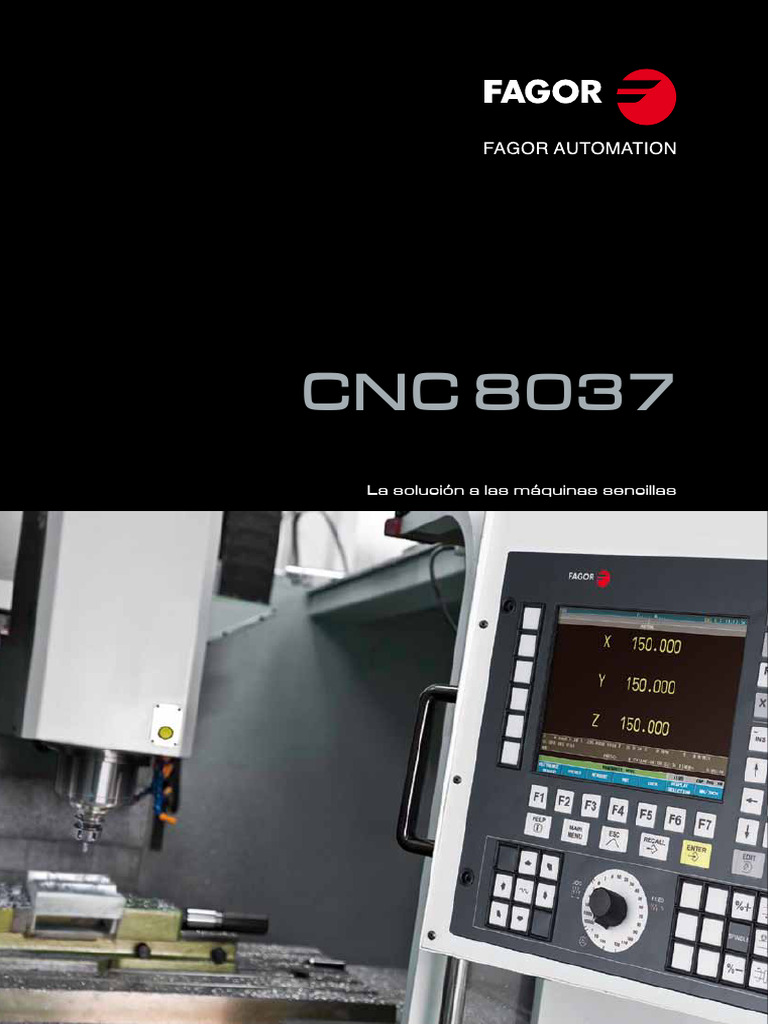 CNC 8037 | PDF | Computers