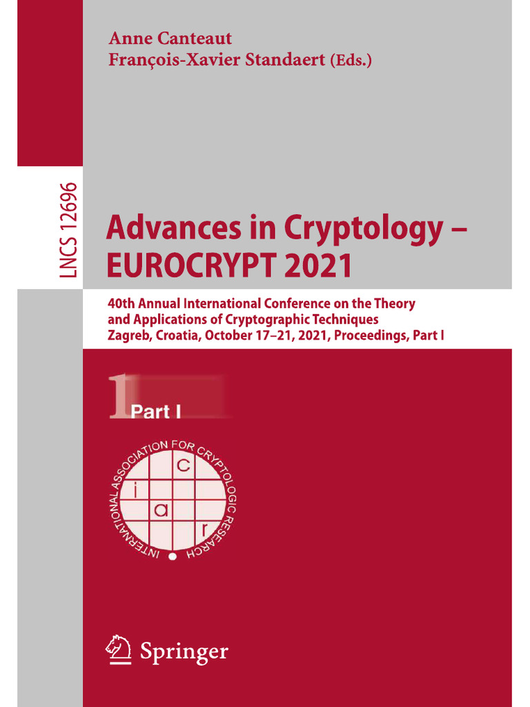 A Deeper Look at Machine Learning-Based Cryptanalysis | PDF | Cryptanalysis | Cryptography