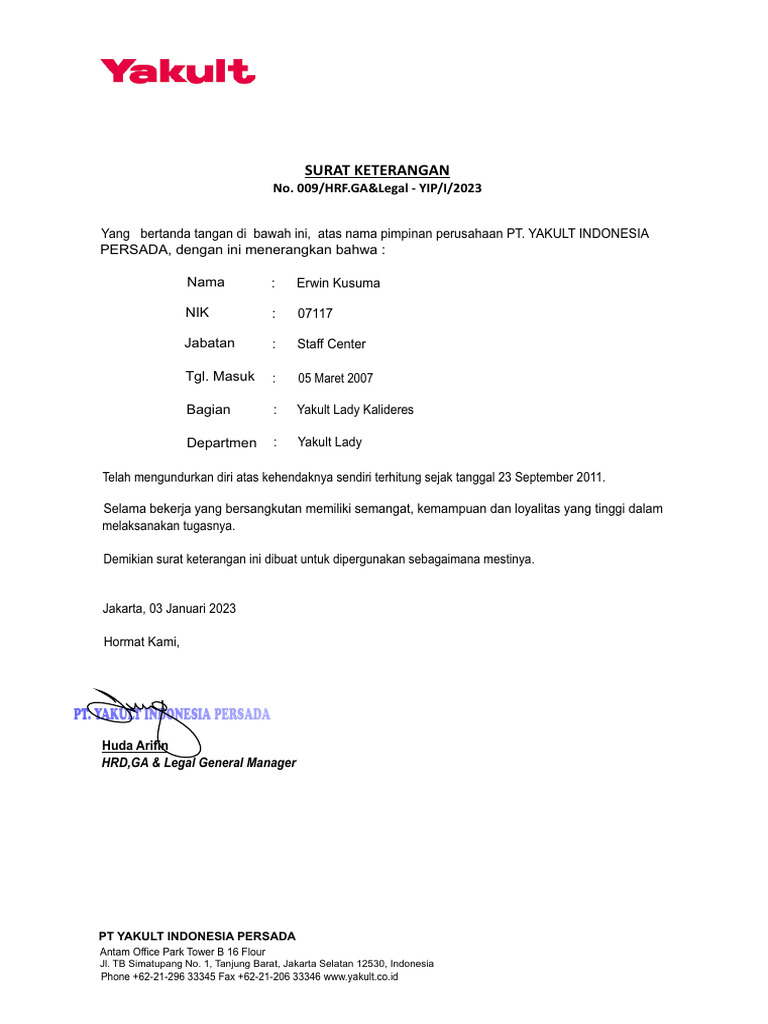 Erwin Paklaring | PDF