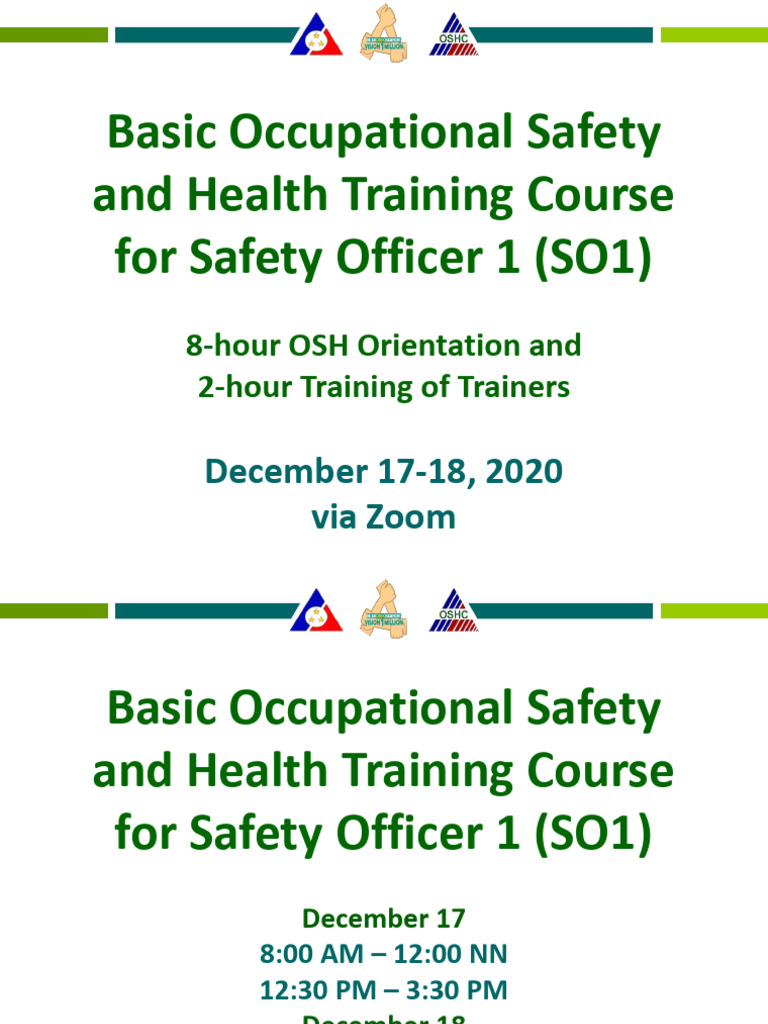Intro-Module1-2 BOSHforSO1 v200806 | PDF