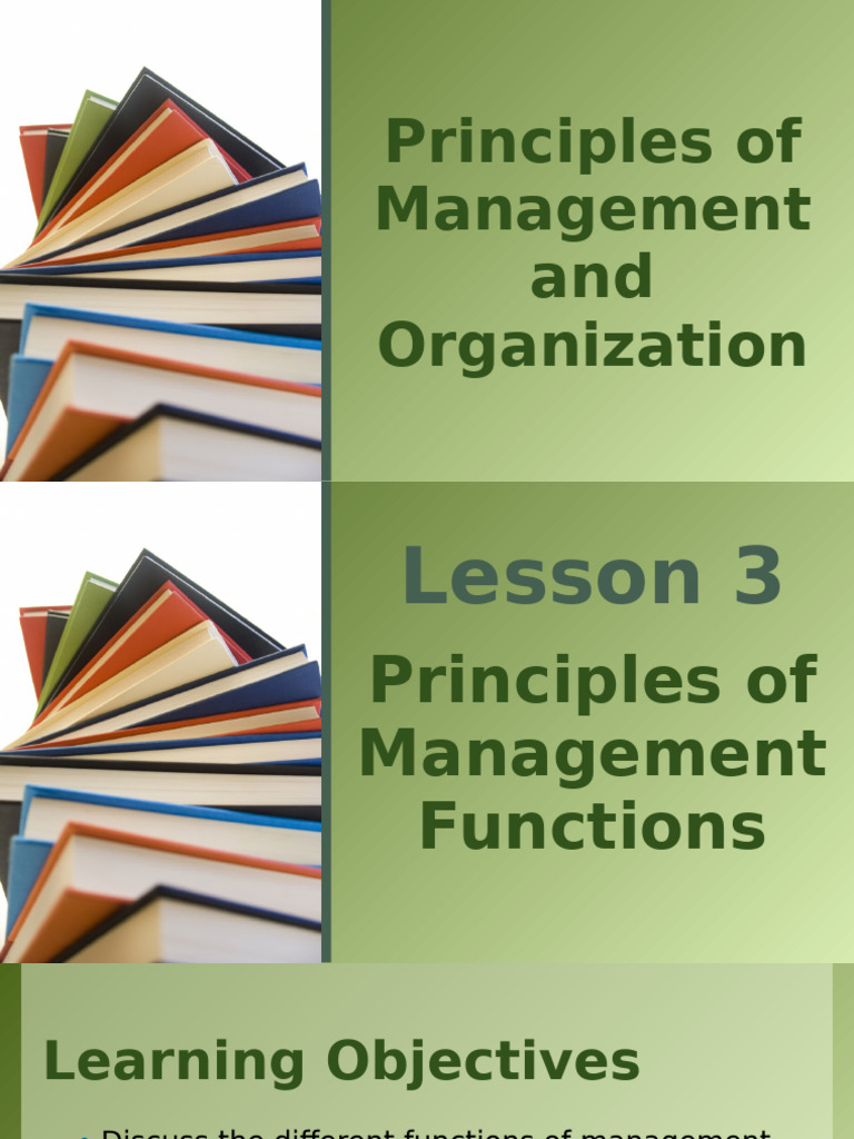 Lesson-3-Principles-of-Management-Functions | PDF