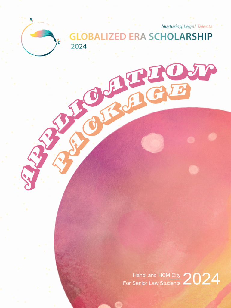 APPLICATION PACKAGE GES 2024 | PDF APPLICATION PACKAGE GES 2024 | PDF