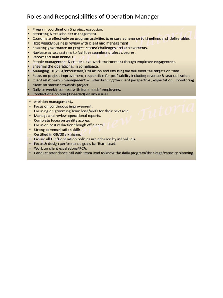 BPO Interview Tutorials | PDF