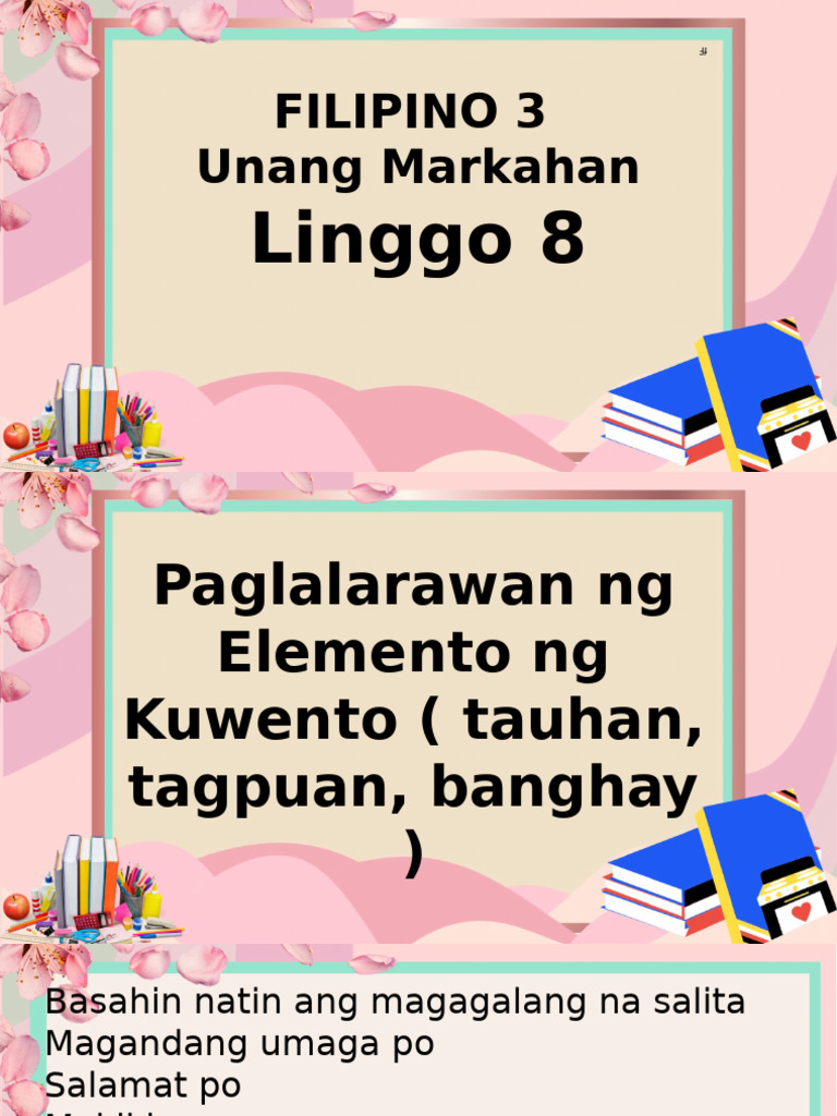 Cot-Filipino 3 Q 1 W8 | PDF