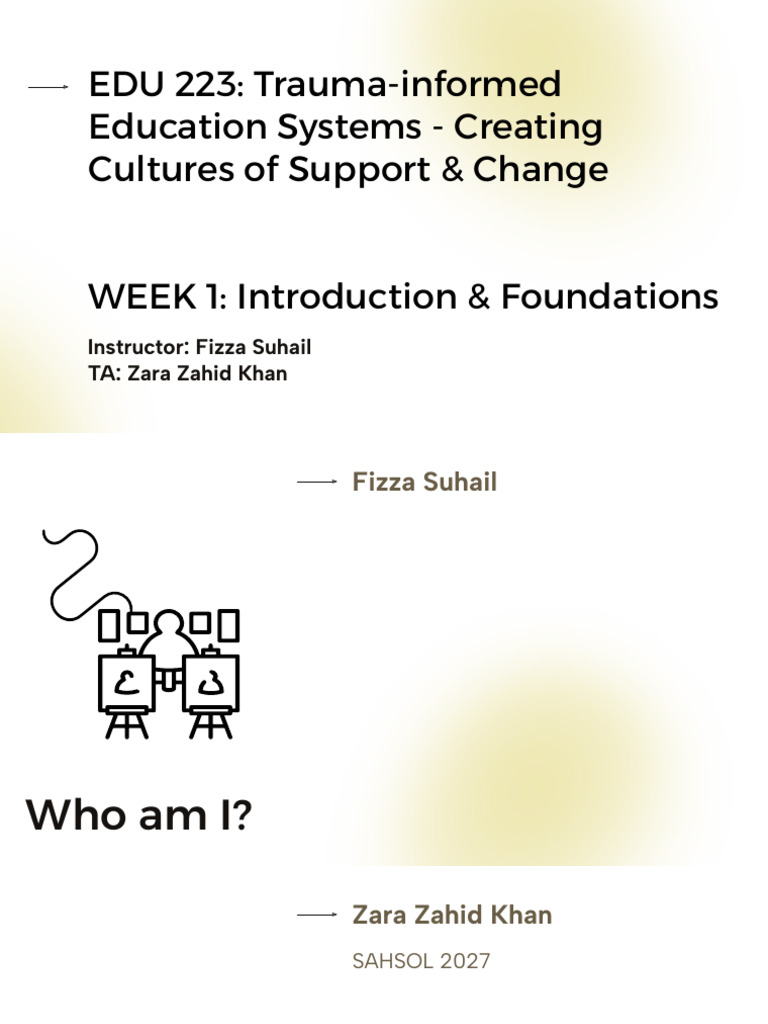 Week 1 - Introductions - Foundations - 1 | PDF