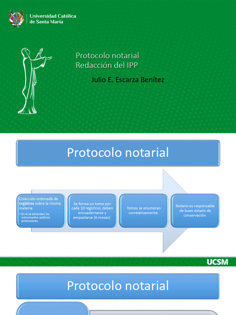 Protocolo Notarial | PDF
