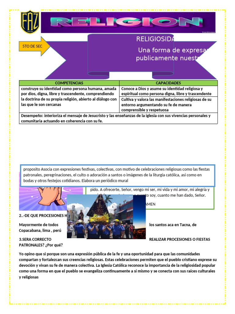 Religiosidad Popular | PDF