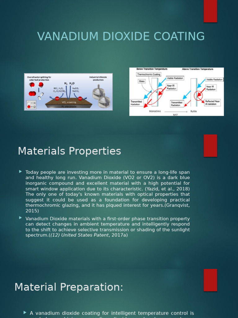 Vanadium Dioxide Coating | PDF