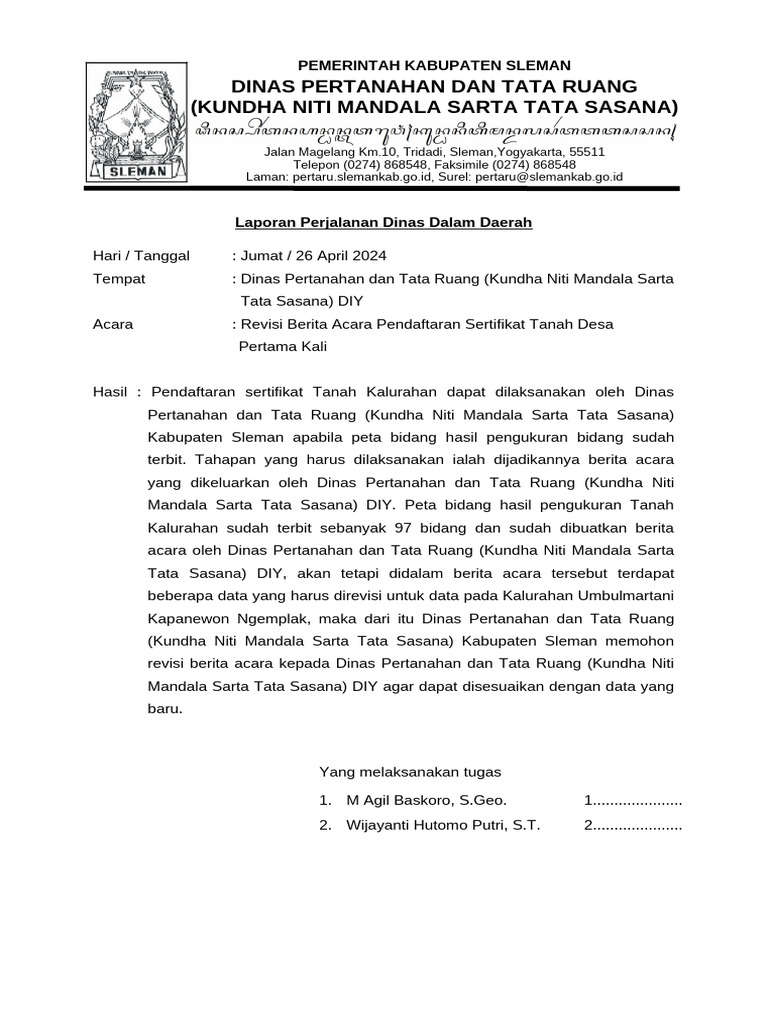 DPTR Diy 26 April 2024 | PDF