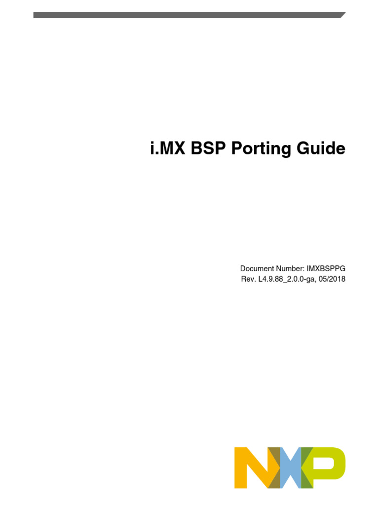 i.MX BSP Porting Guide Linux | PDF