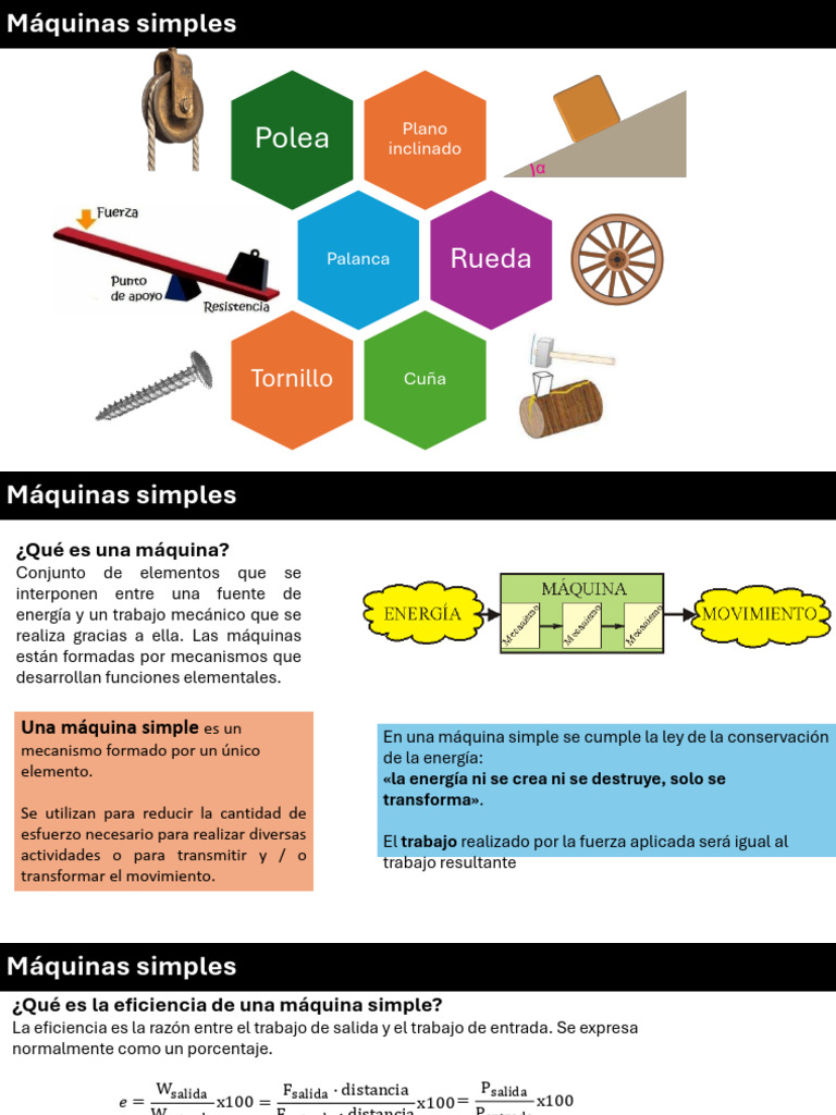 Máquinas Simples | PDF