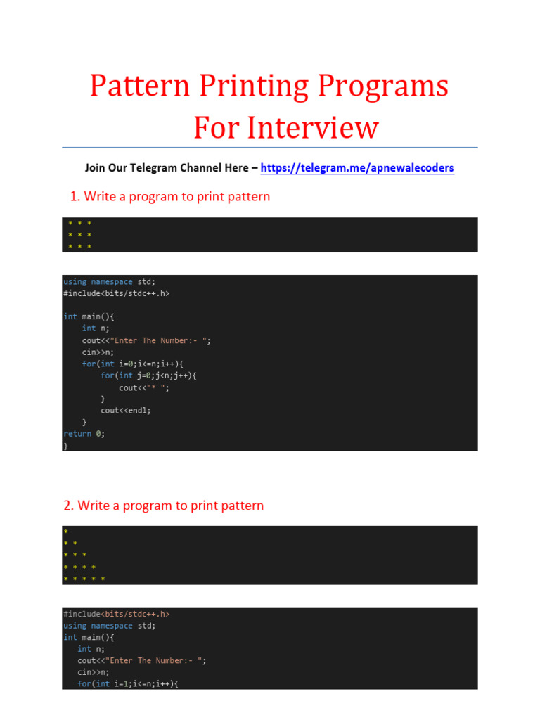 Interview Coding Questions by Apne-Wale-Coders | PDF