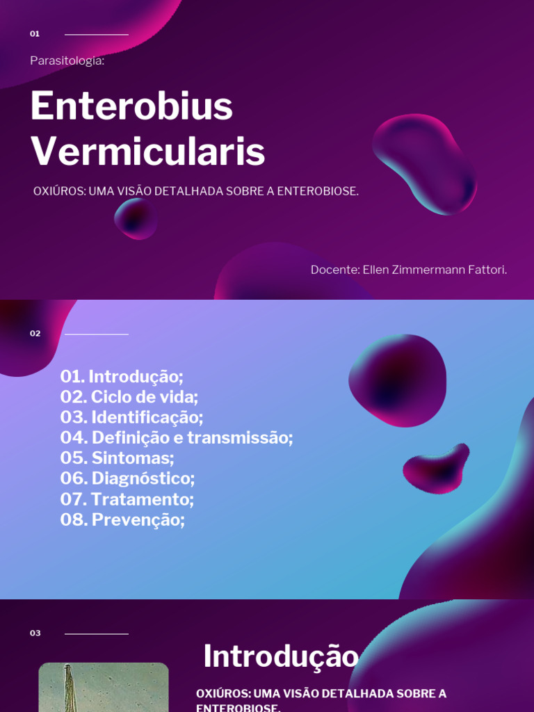 Enterobius Vermiculares | PDF