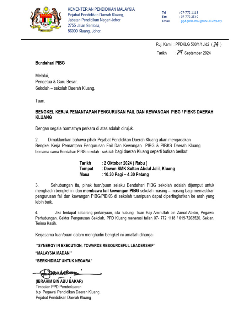 BENGKEL_KERJA_PEMANTAPAN_PENGURUSAN_FAIL_DAN_KEWANGAN_PIBG___PIBKS | PDF