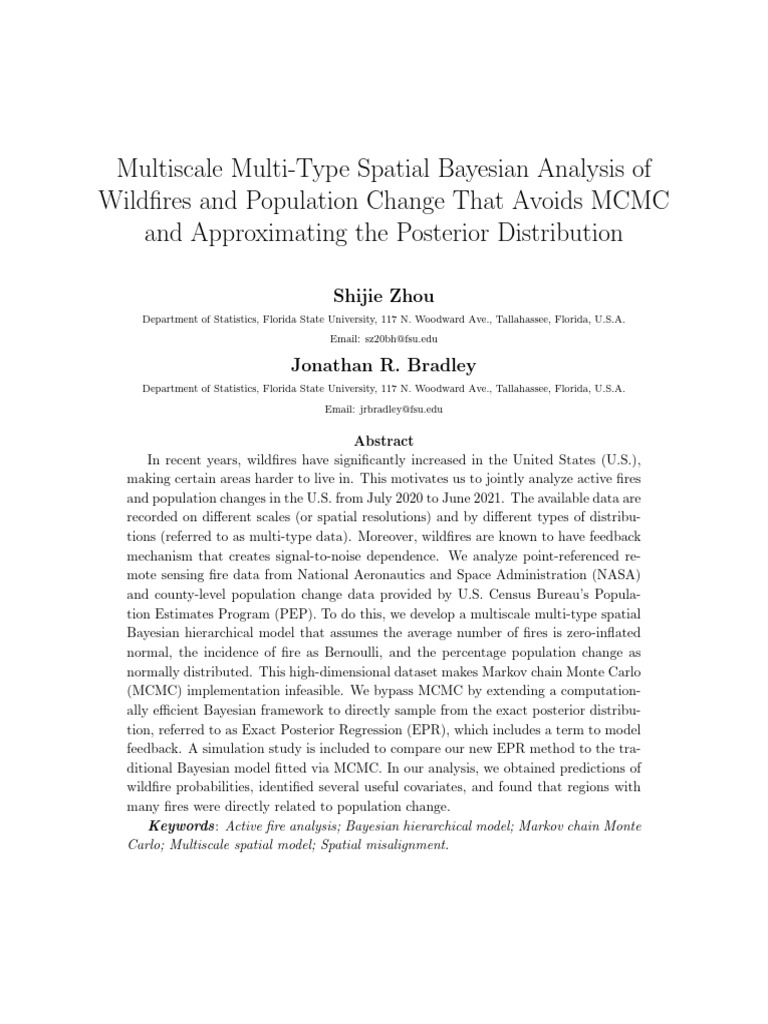 Multiscale Multi-Type Spatial Bayesian | PDF | Receiver Operating Characteristic | Ordinary ...