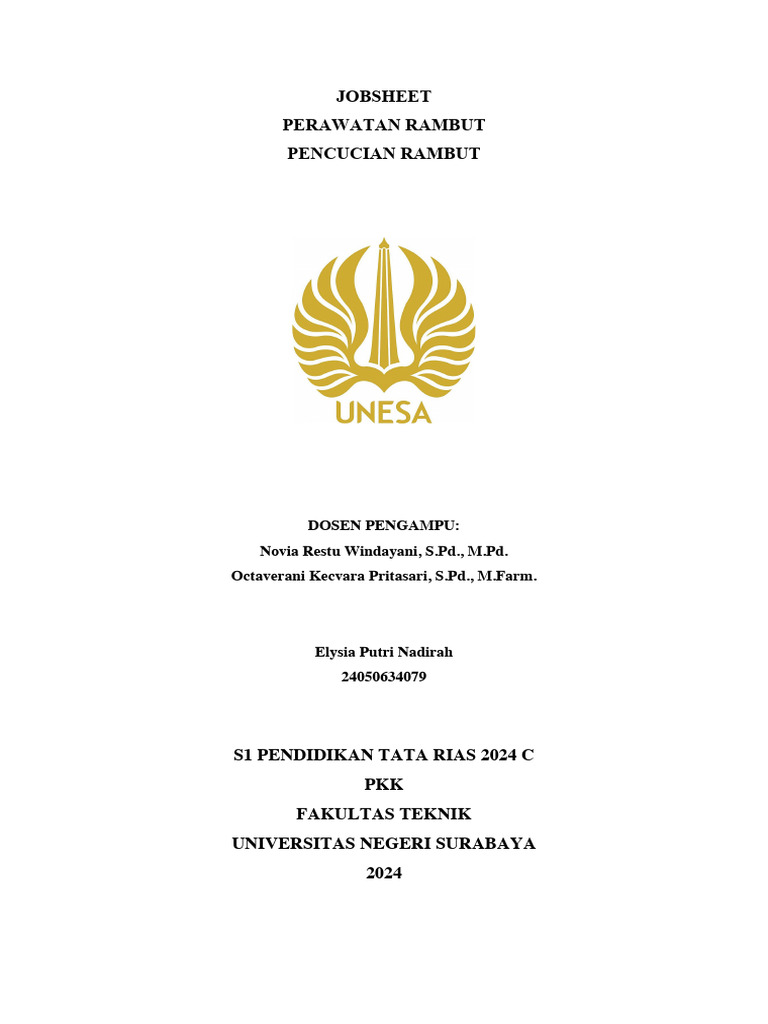 Jobsheet Elysia | PDF