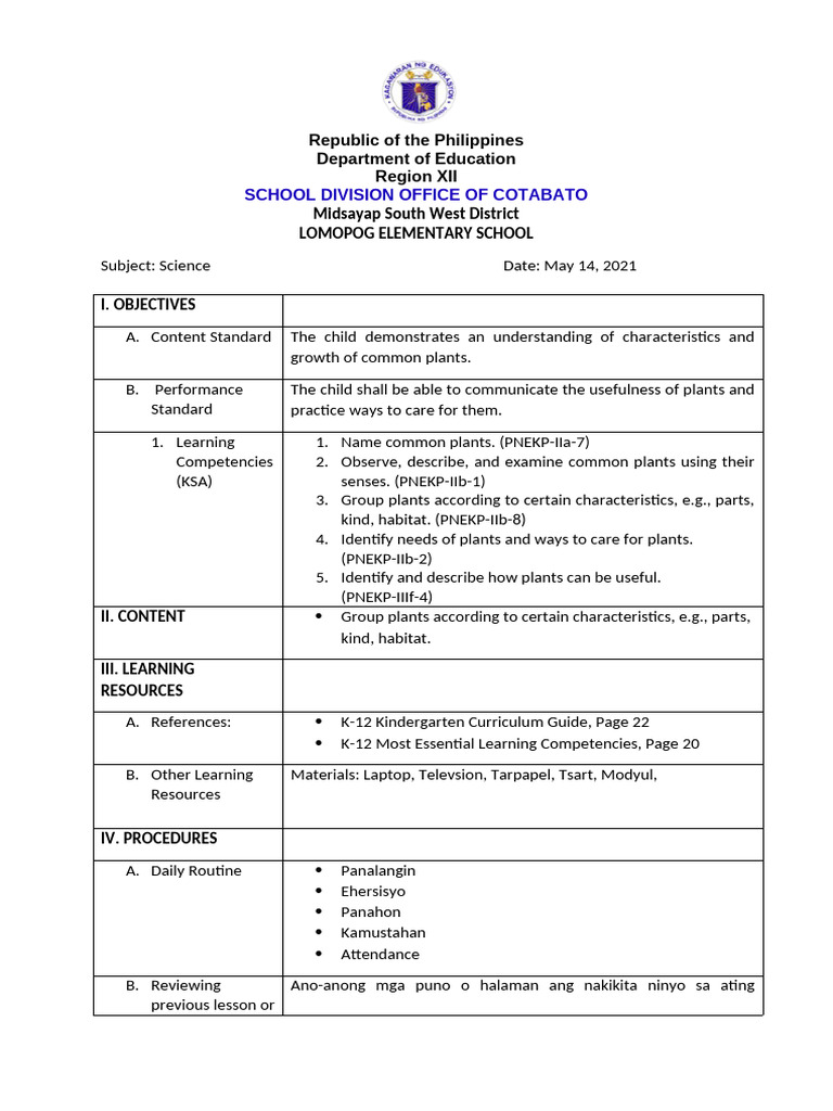New Normal 2nd Cot | PDF | Learning | Behavior Modification