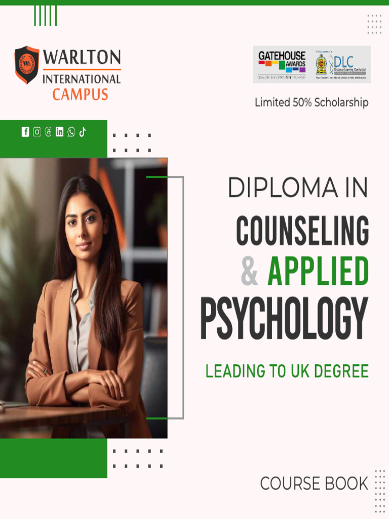 Counseling & Applied Psychology Diploma | PDF