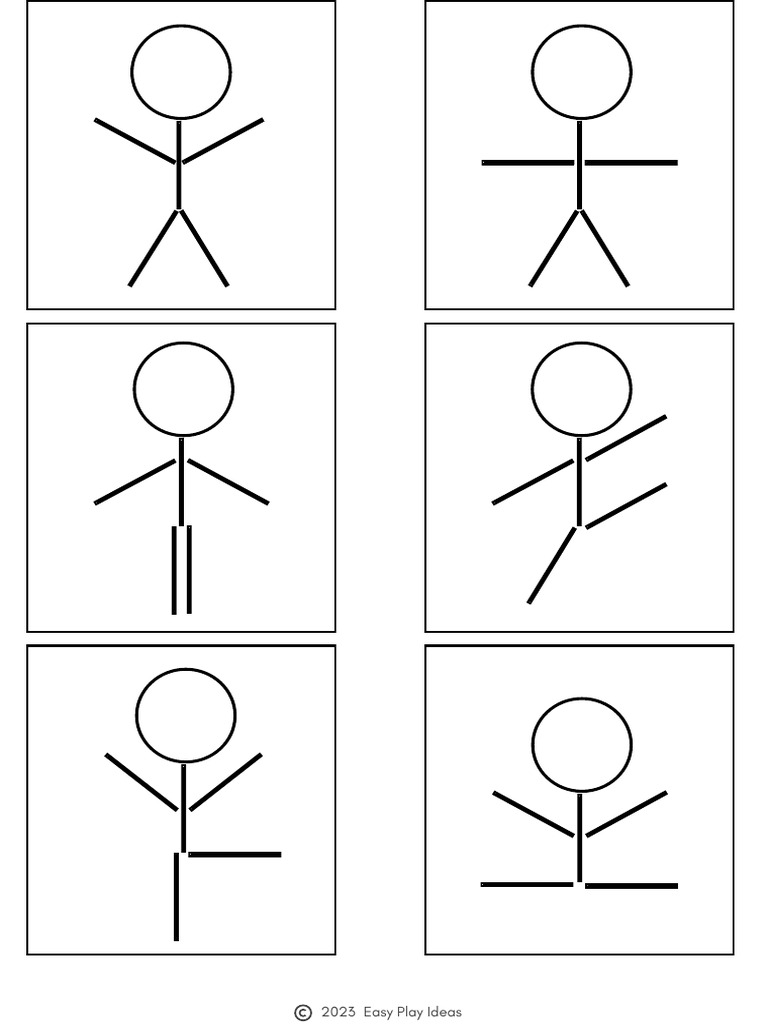 Matchstick+People+Cards | PDF