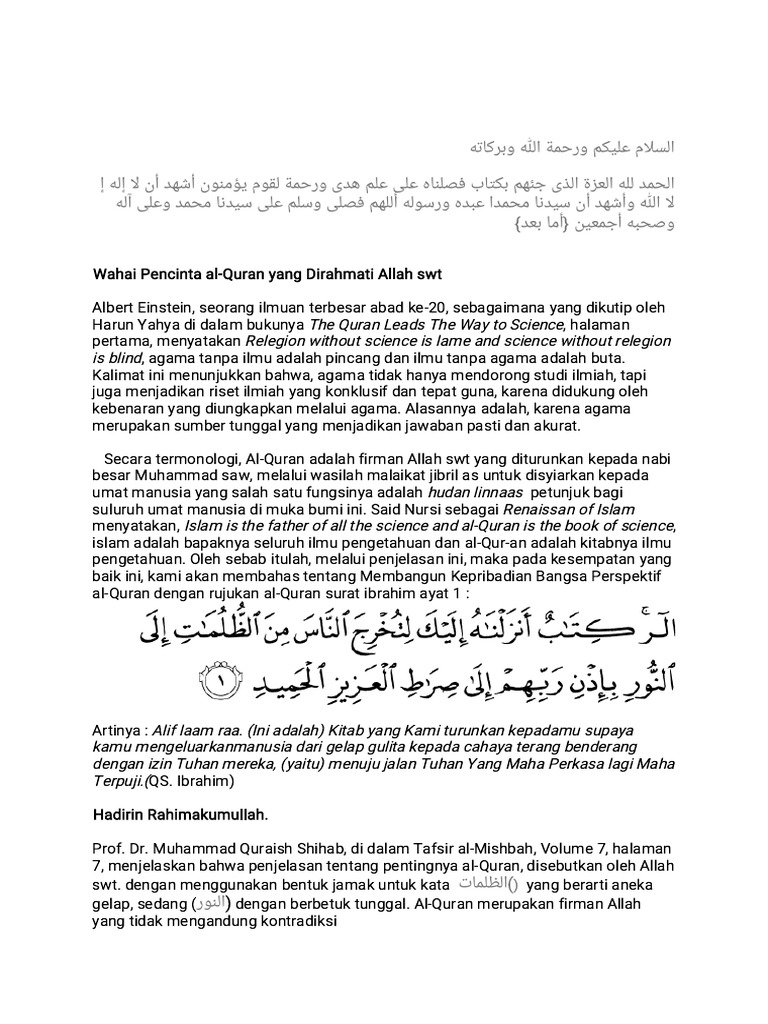Syarhil Putri Teks 3 | PDF
