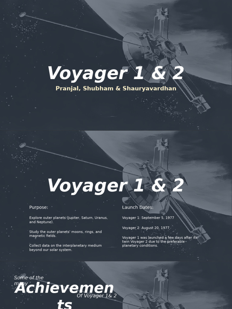 Voyagers | PDF
