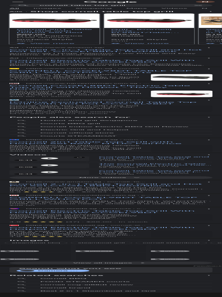 Cornell Table Top Grill - Google Search | PDF