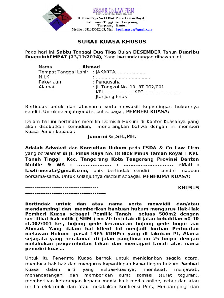 Gugatan Perdata | PDF