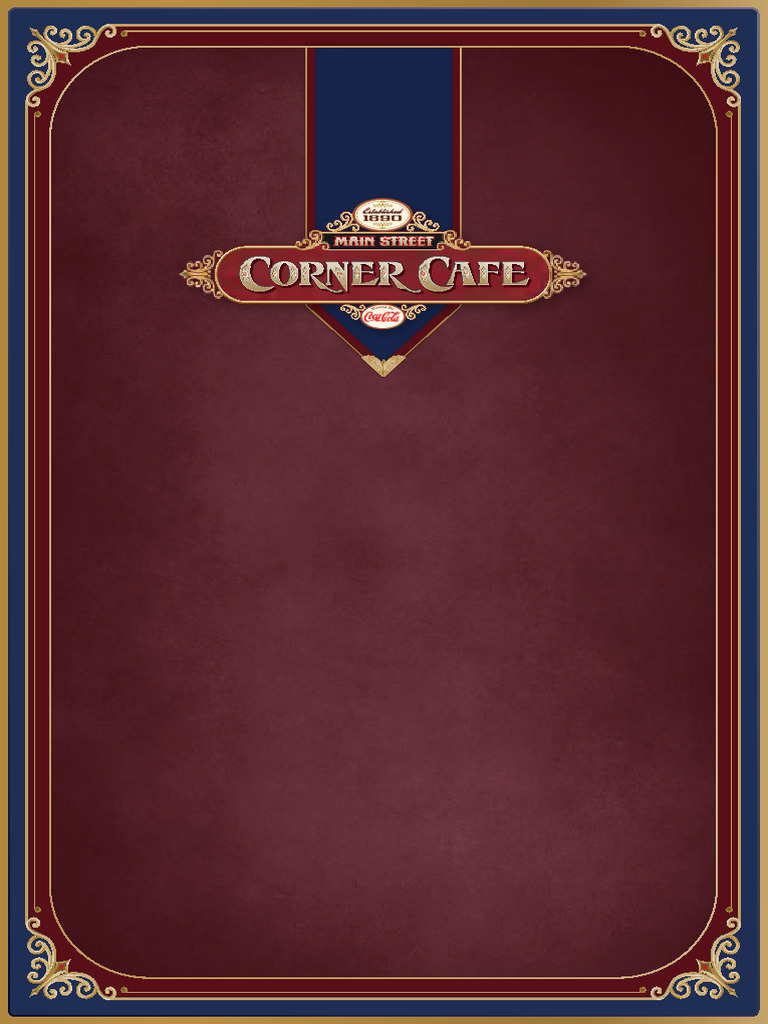 Main Street Corner Cafe | PDF