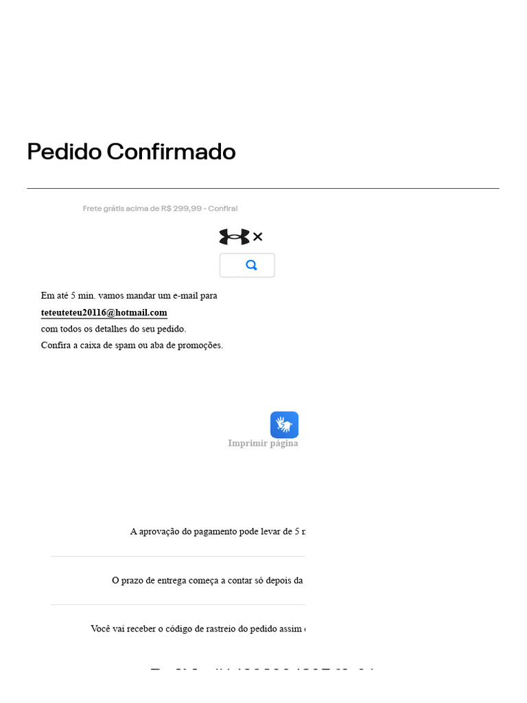Pedido Confirmado | PDF