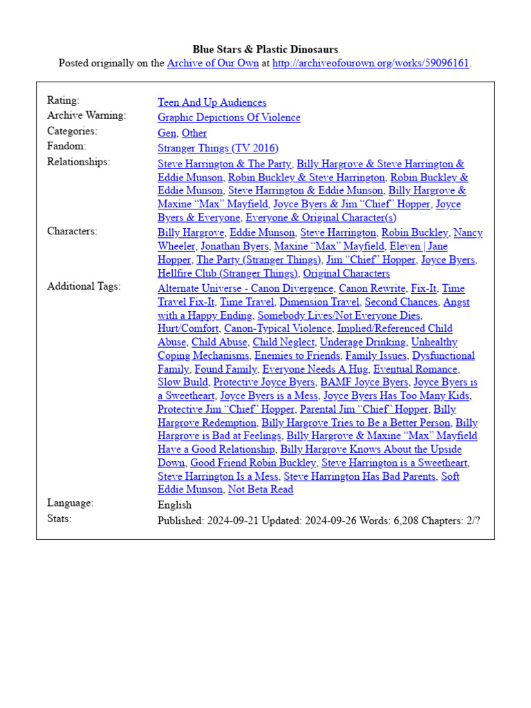 Blue Stars Plastic | PDF