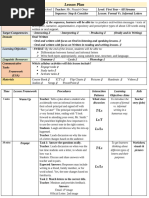 Formal vs Informal Letter Lesson Plan | PDF | Lesson Plan | Teachers